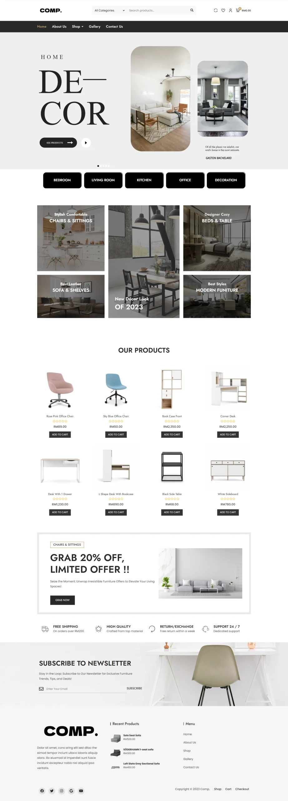 E-Commerce Website – BeanSE